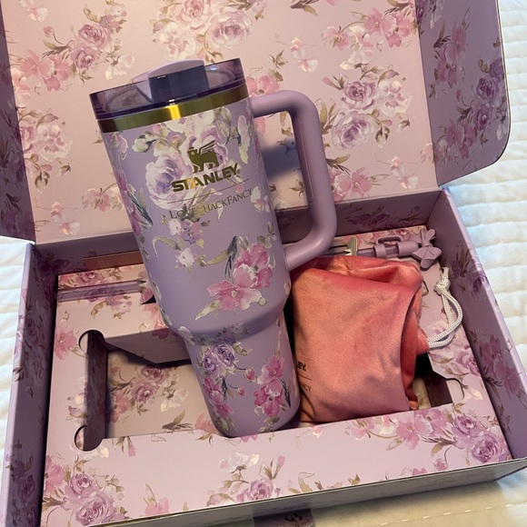 Stanley | Kitchen | Stanley X Love Shack Fancy Purple Floral Tumbler ...